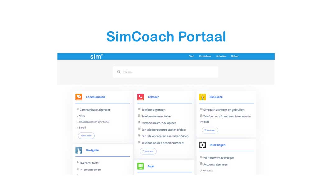 Het SimCoach Portaal! | Sim